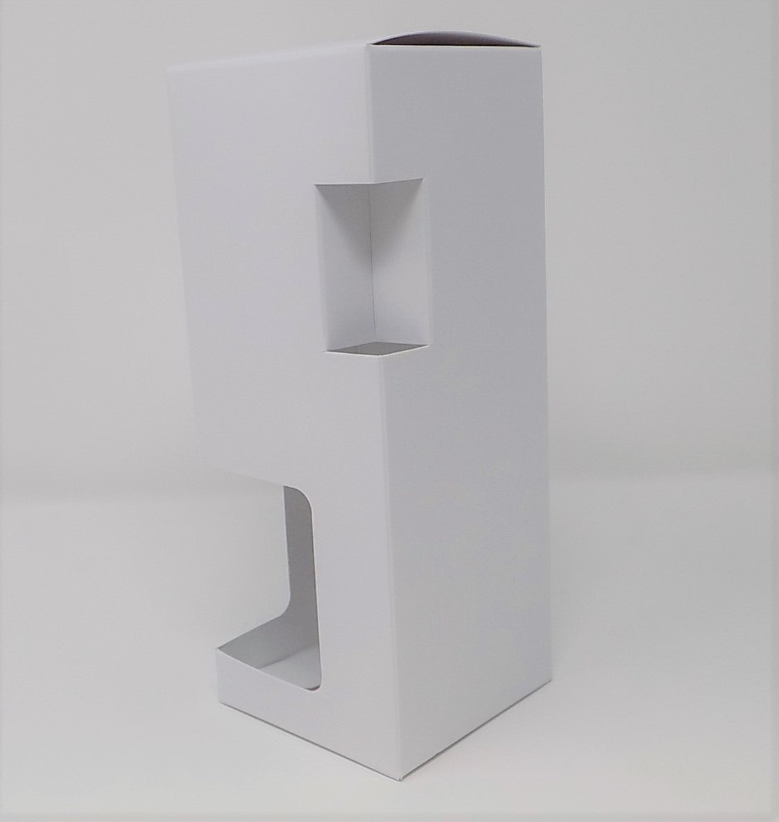 100ml DIFFUSER BOX short - WHITE with corner window (Pack of 10 ...