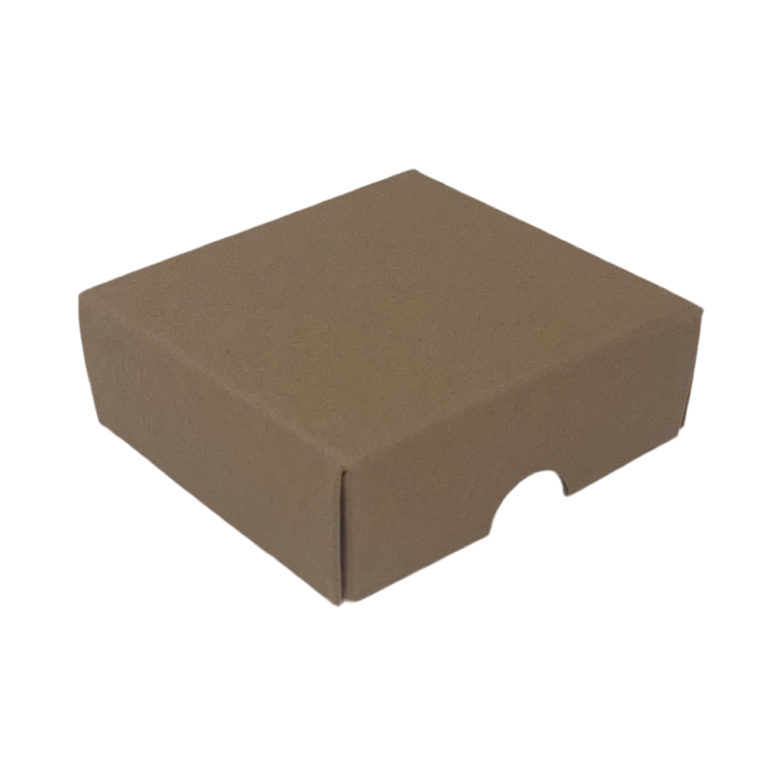 FOLD UP 4 CHOCOLATE BOX LID- KRAFT – kjprintandpackaging