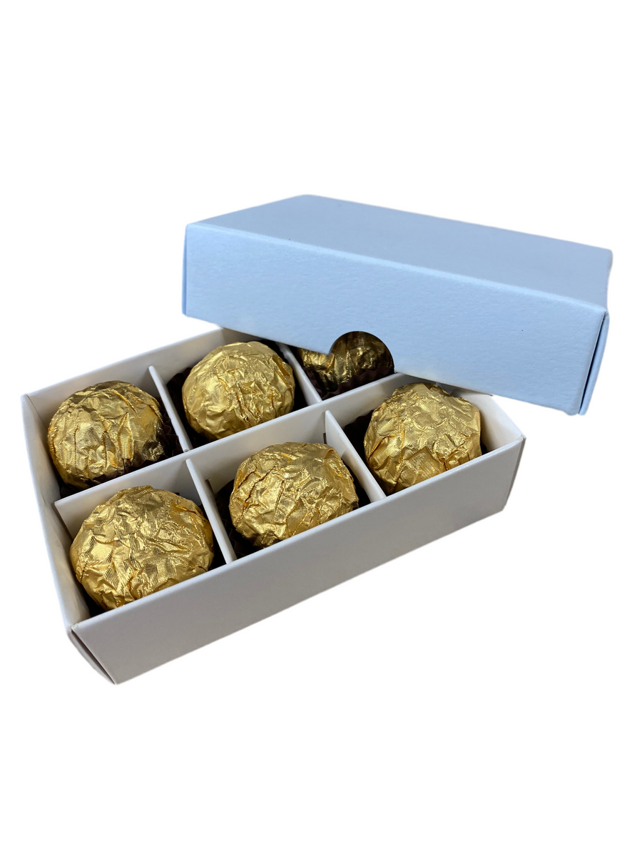 FOLD UP 6 CHOCOLATE BOX LID - PASTEL BLUE – kjprintandpackaging