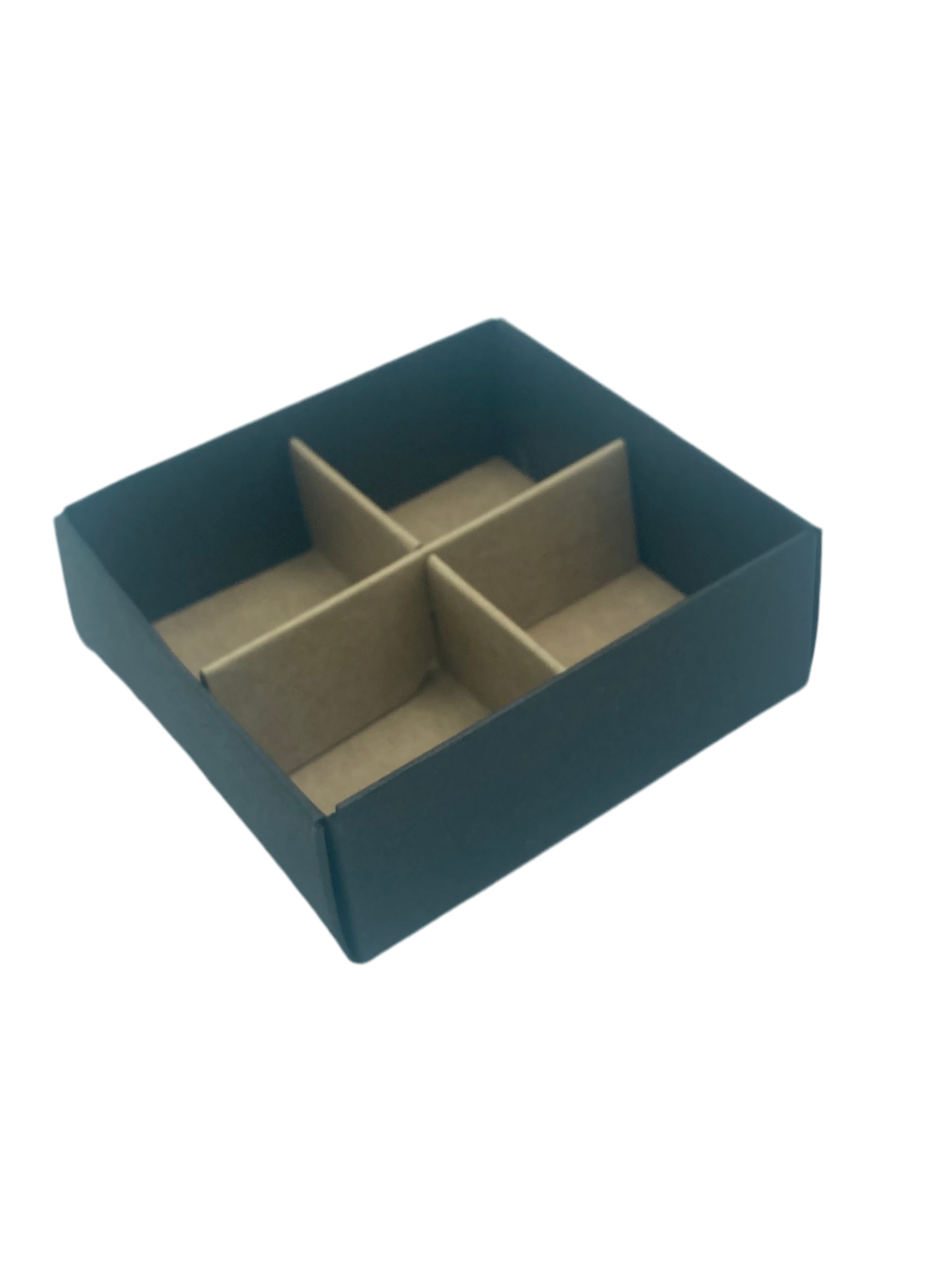 4 CHOCOLATE CAV DIVIDER INSERT - KRAFT (Pack of 20) – kjprintandpackaging